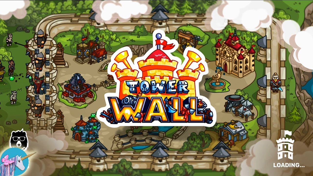 Towerwall castle defense management strategy gameplay - YouTube