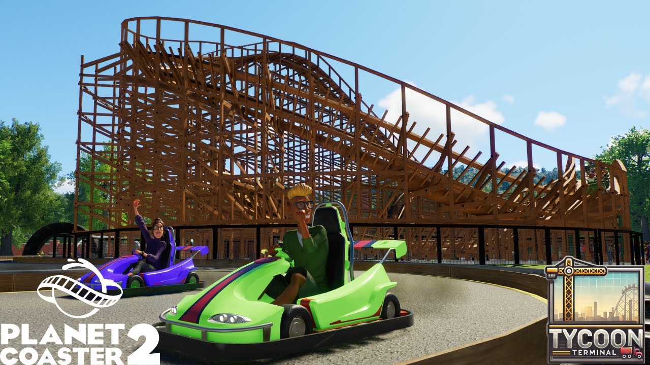 Leekington Lakes Episode 2 Planet Coaster 2 – Introducing Go Karts ...