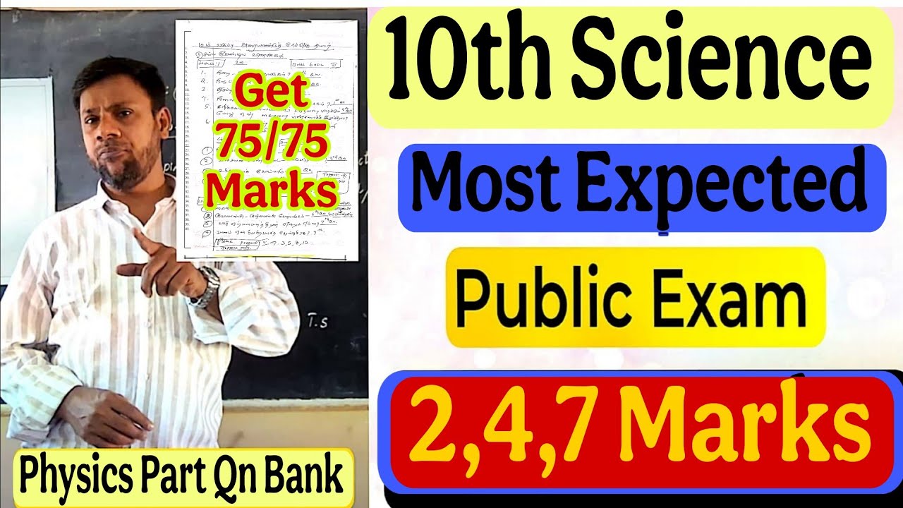 10th Science important Questions PhysicsPart|10th Science important 4,7 ...
