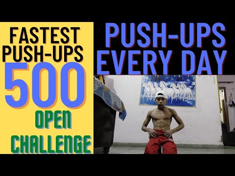 world fastest 500 push-ups every day। push-ups world 🌎 record। # ...