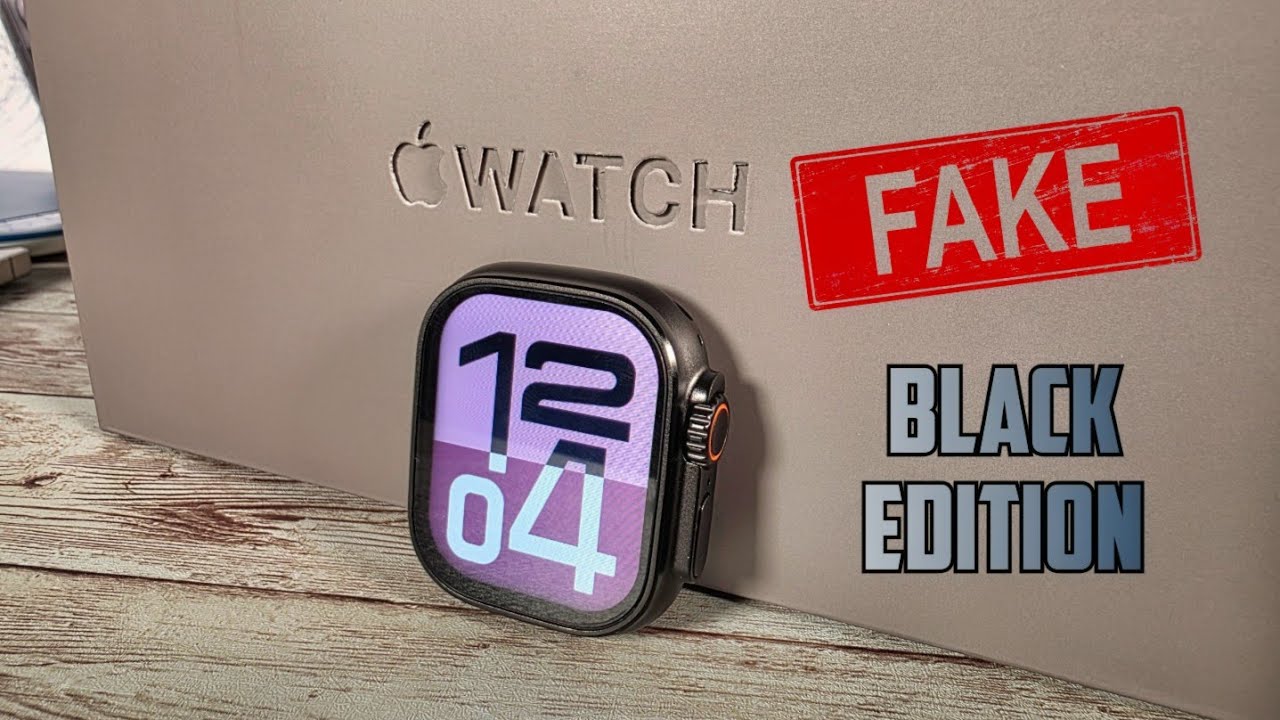 Last/Latest Fake Apple Watch Ultra 2 (Black Edition) Of 2025 - YouTube
