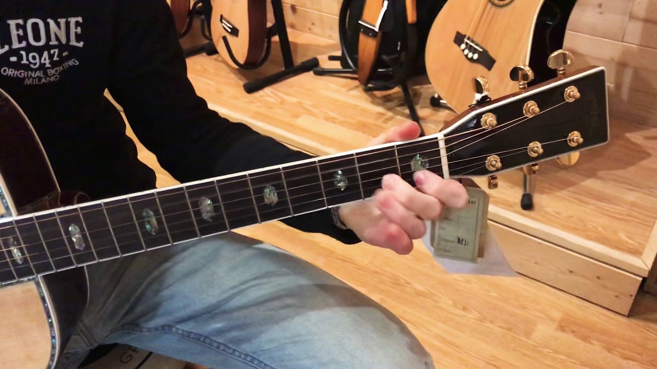 Sigma guitar dr 45 - YouTube