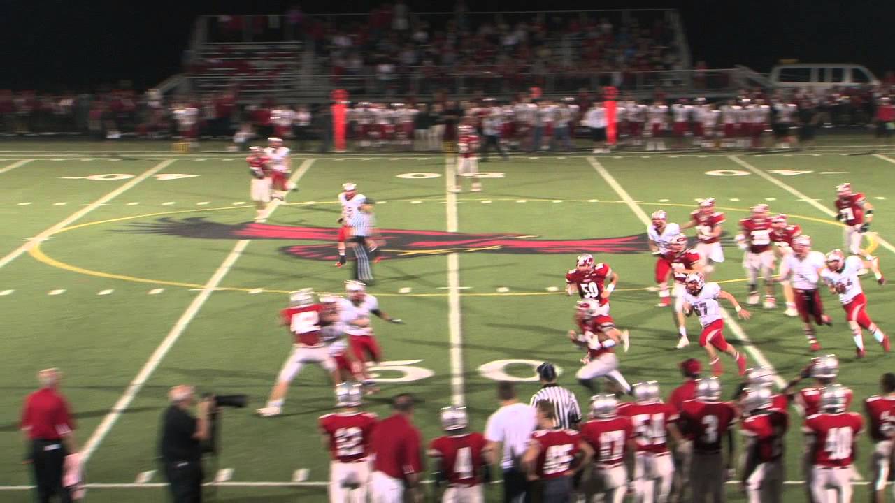 Hawken Football Highlights vs. Cuyahoga Hts. - YouTube