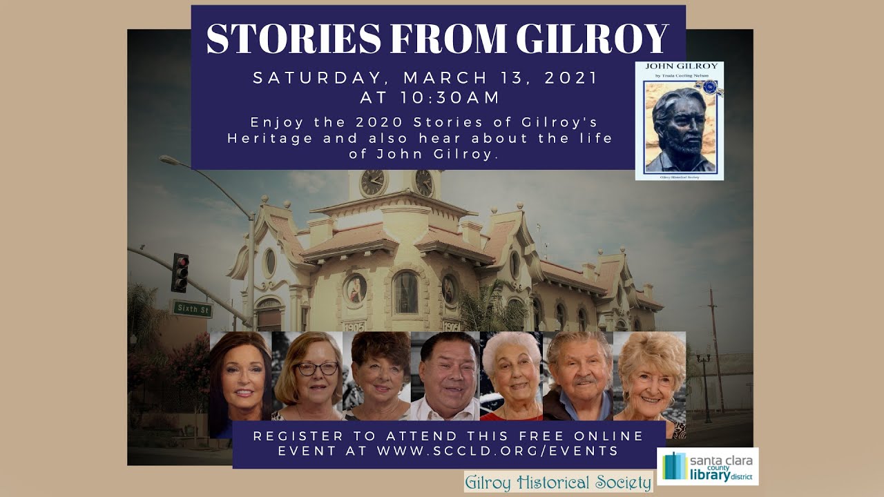 Stories from Gilroy: A Local History presentation - YouTube