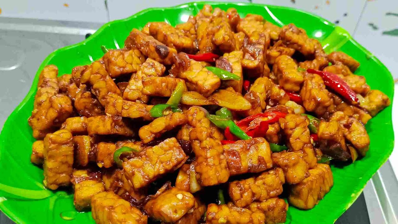 Orek tempe basah | resep orek tempe - YouTube