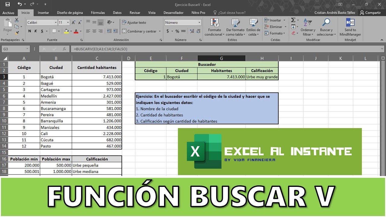 Buscarv En Excel