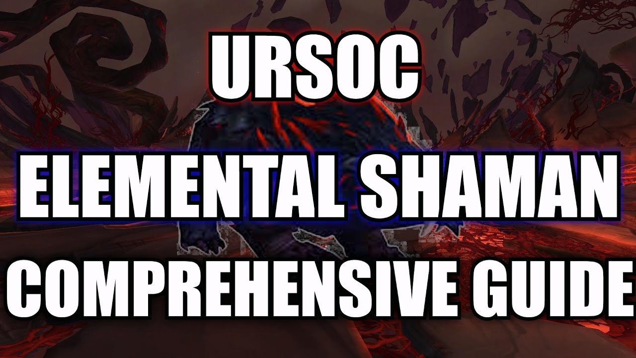 Elemental Shaman Emerald Nightmare Guide - Ursoc - YouTube