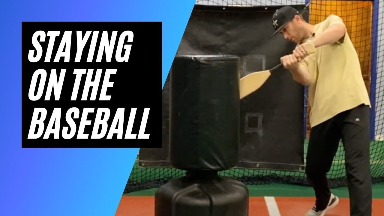 Secret to Staying On The Baseball - YouTube