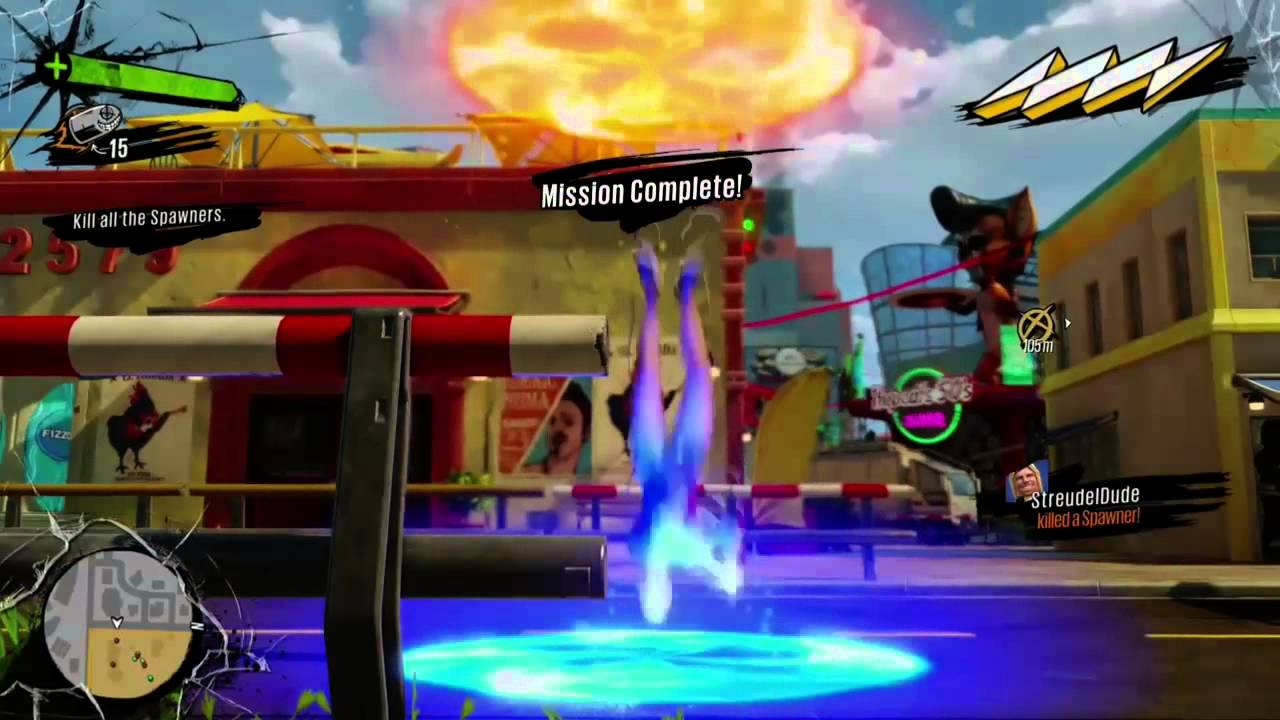 Sunset Overdrive - Portal spawn - YouTube