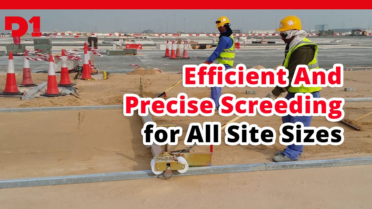 Flexible and Precise: Revolutionize Your Screeding - YouTube