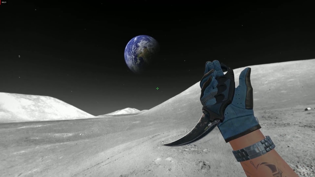 Cs:go Karambit Night Well-Worn | SKIN SHOWCASE - YouTube