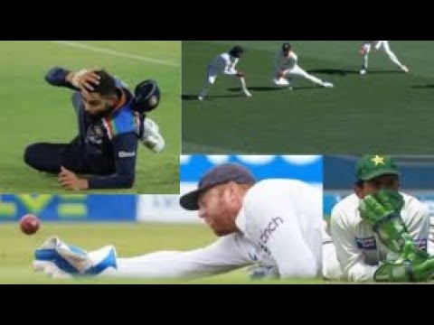 The Worst Drop Catches in Cricket History | Hilarious Moments You Won't ...