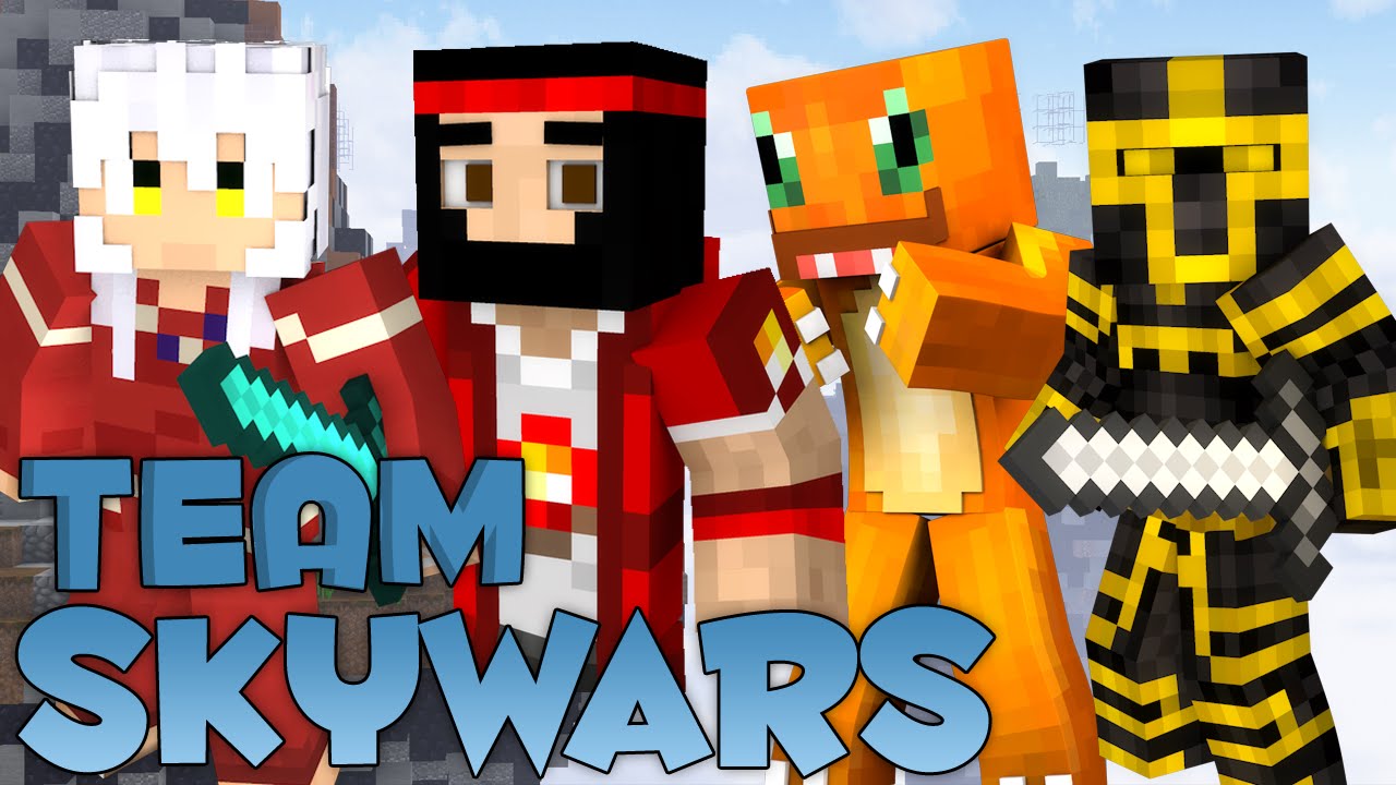 MINECRAFT | TEAM SKYWARS | CON AMIGOS - YouTube