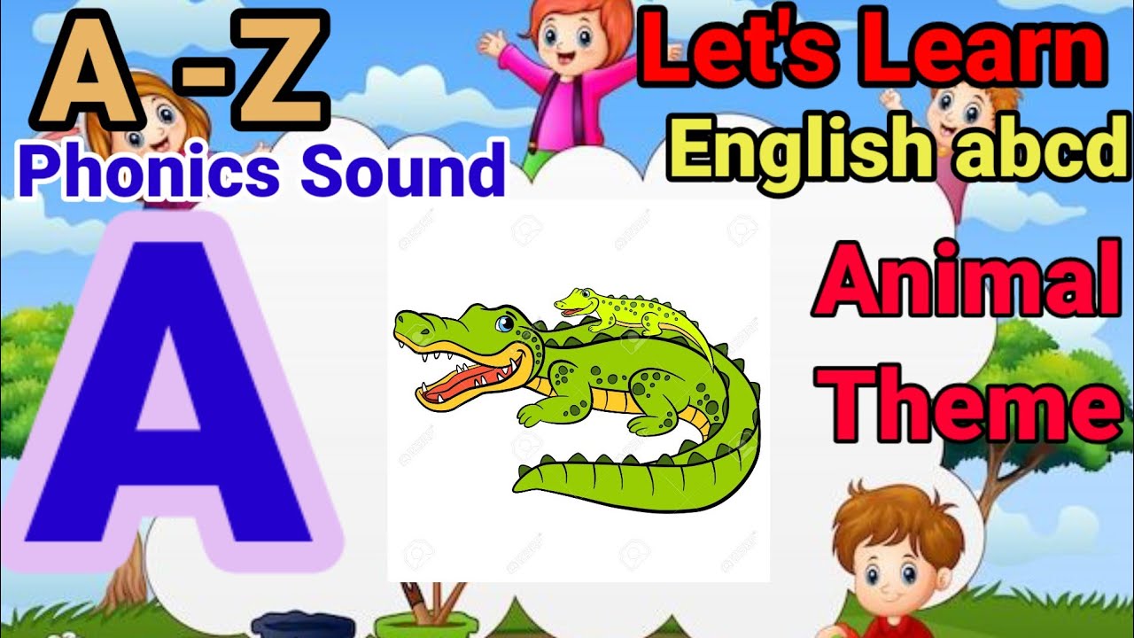 A to Z alphabets,abc for beginners,Easy and Fun alphabets lesson for ...