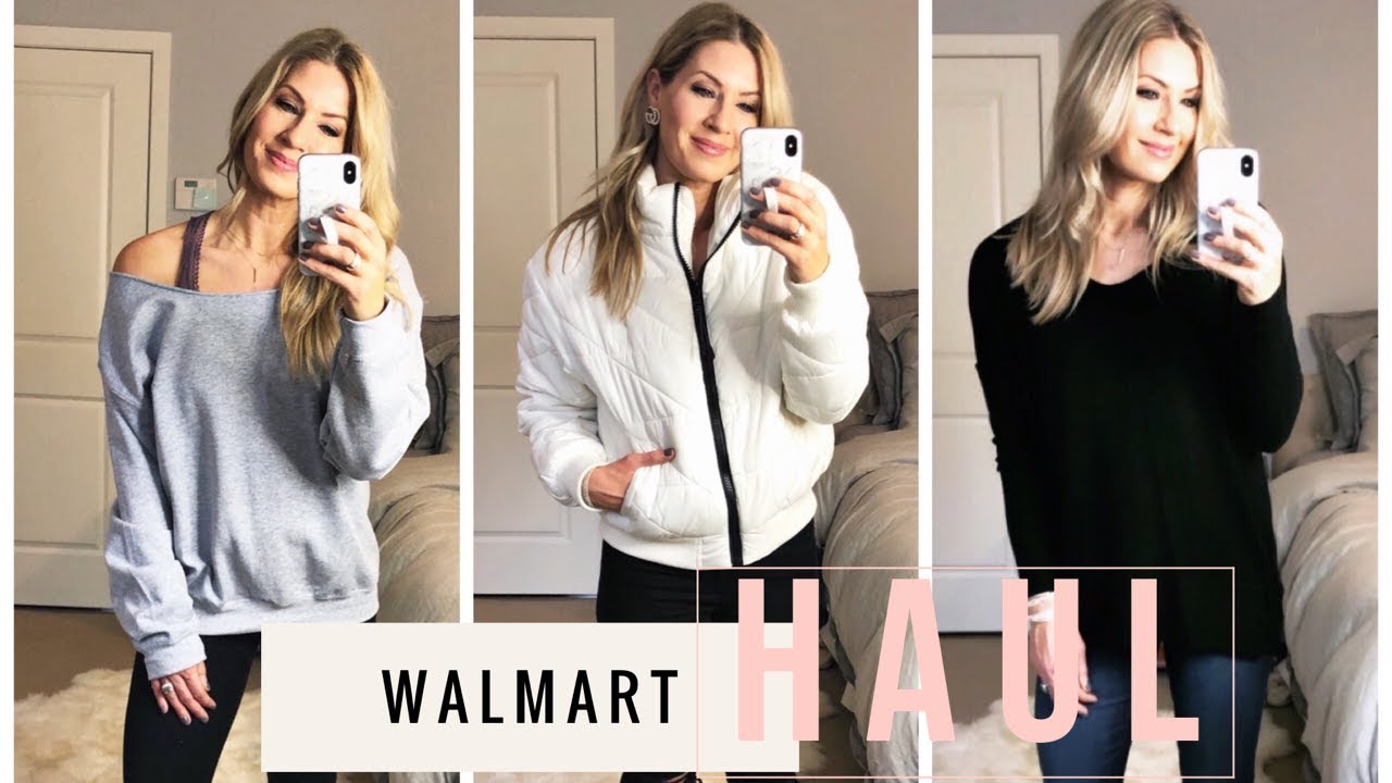 Walmart Try On | Walmart Haul 2020 | Walmart Winter Selections - YouTube