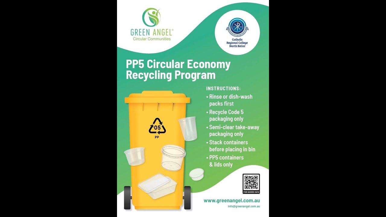 Green Angel - CRCNK school recycling program - 5th Oct update - YouTube