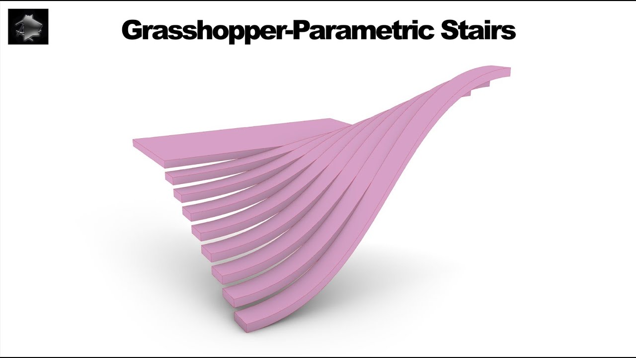 Grasshopper-Parametric Stairs - YouTube