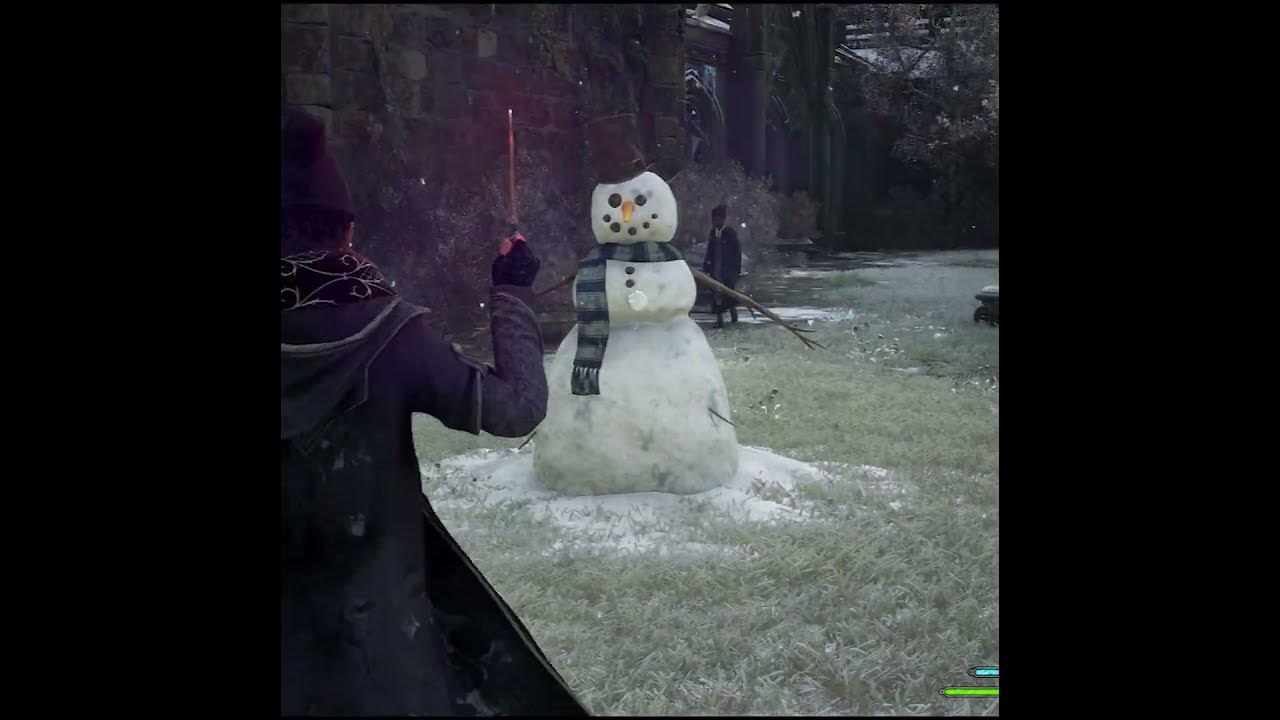 Snowman Fight - Hogwarts Legacy - YouTube
