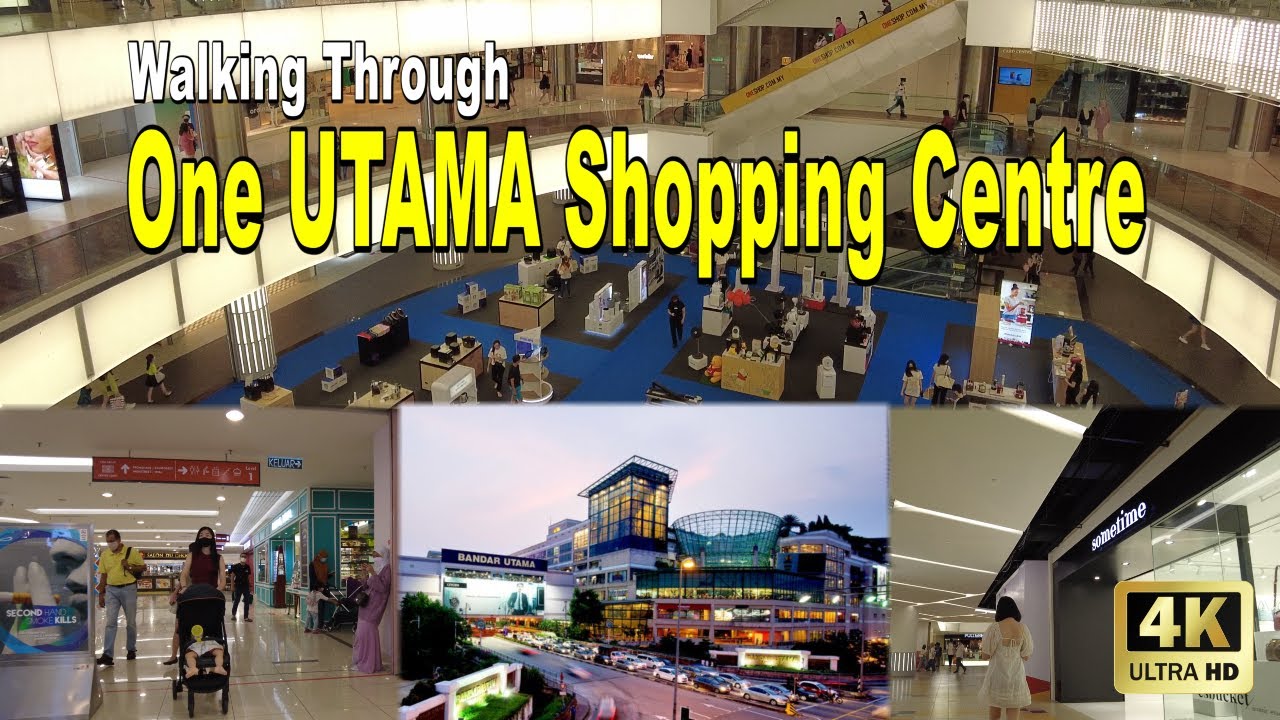 [A WALK] One Utama Shopping Center Kuala Lumpur - YouTube