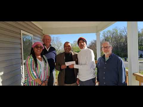 Presenting a grant to SEEED Knox - YouTube