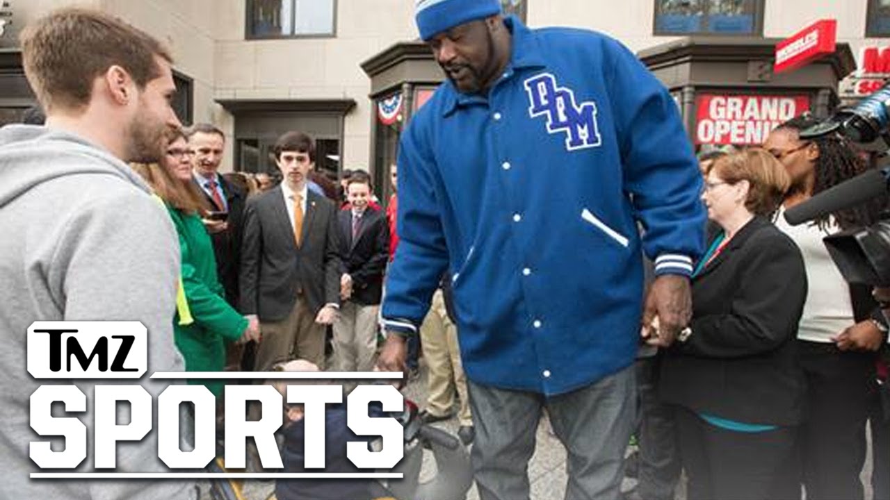 Shaq & Verne Troyer- The Biggest Little Reunion Ever | TMZ Sports - YouTube