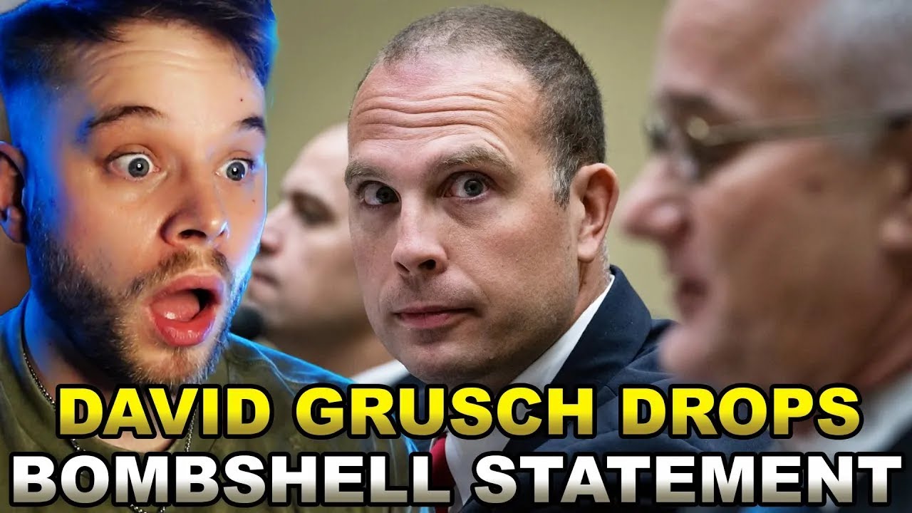 David Grusch Drops BOMBSHELL Statement Continued... - YouTube