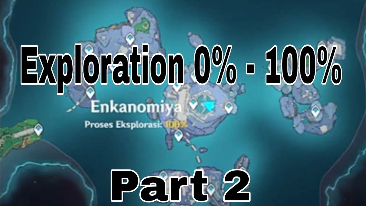 ENKANOMIYA Explore 100% Map , All Puzzle And All Sigil Location ...