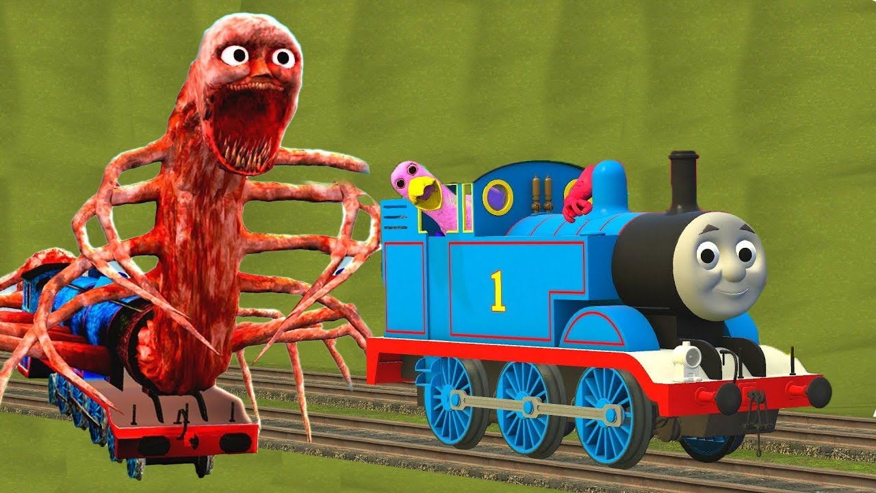 Building a Thomas Train Chased By Cursed Gordon Train in GArry's Mod ...