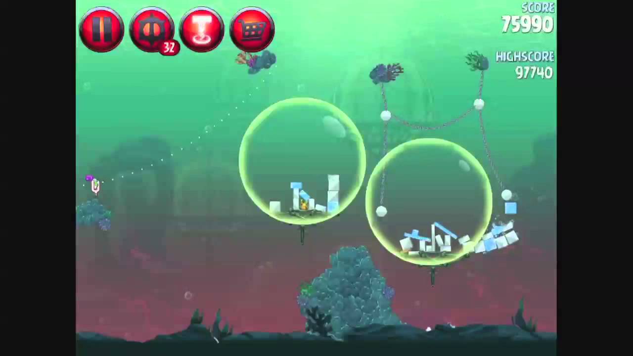 Angry Birds Star Wars 2 Level PR-5 Count Dooku Rewards Chapter - YouTube