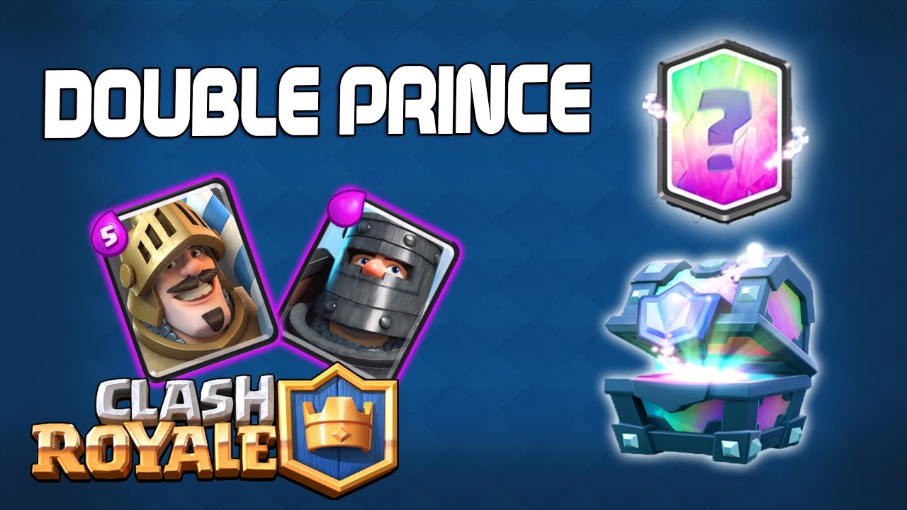 MELHOR DECK DE DOUBLE PRINCE + ABRINDO BAÚ LENDÁRIO - YouTube