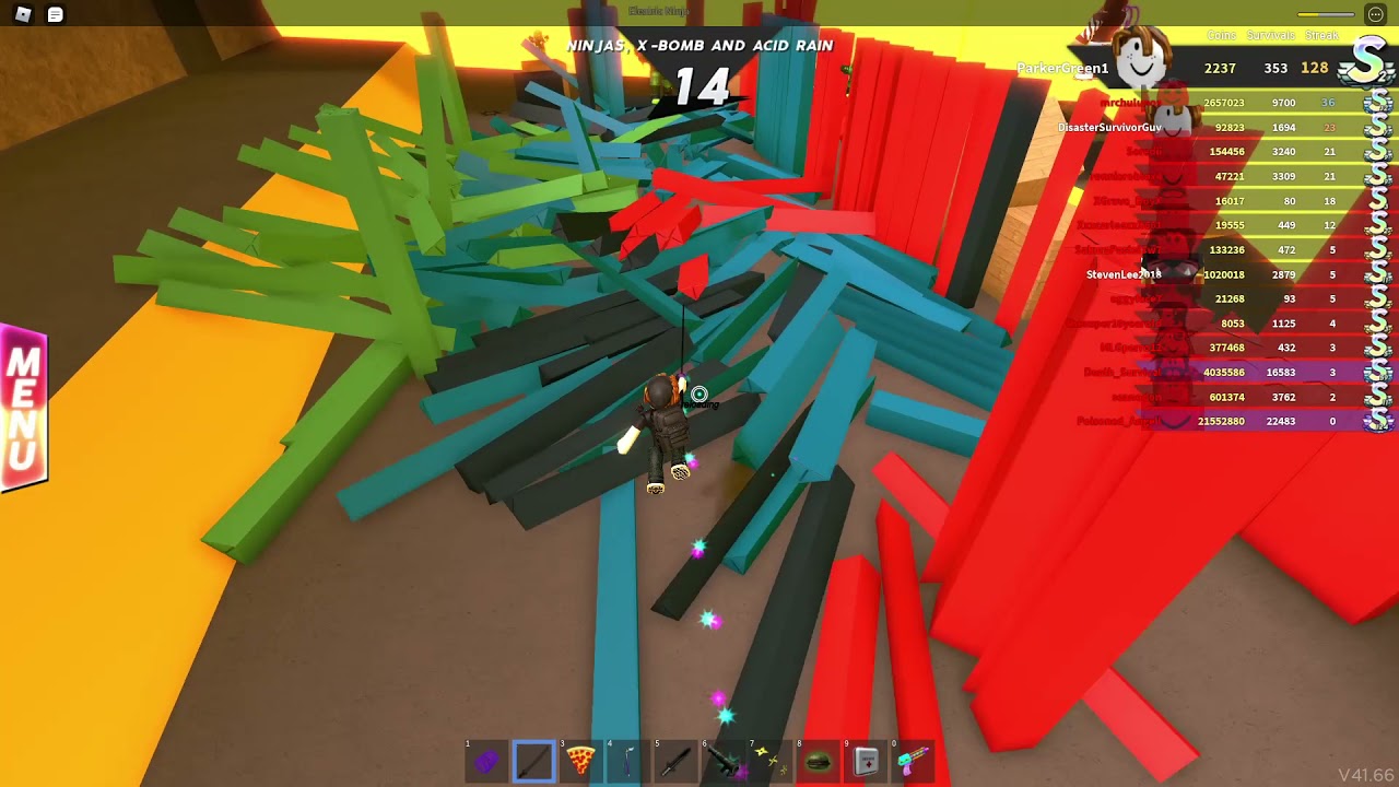 When X-Bomb Decides To Spin For 6 Extra Seconds (Survive The Disasters ...