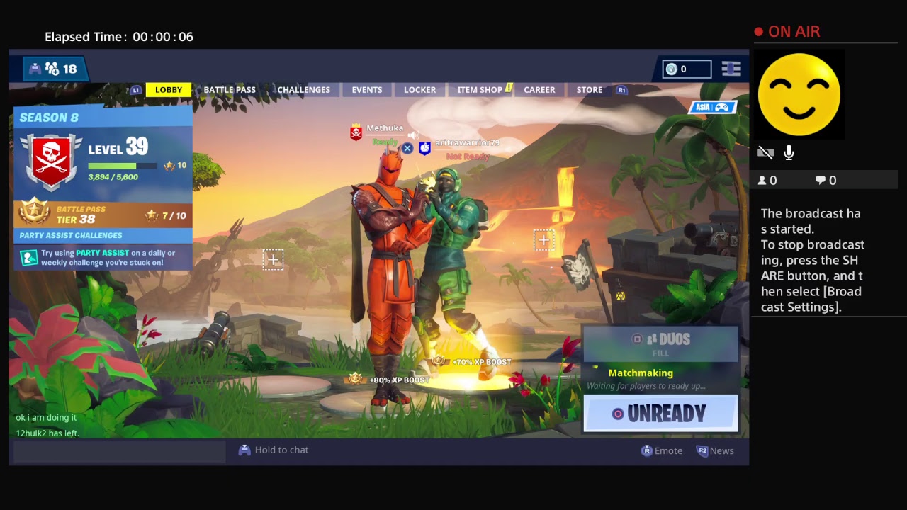 Methuka's live with aritawarrior and 12hulk - YouTube