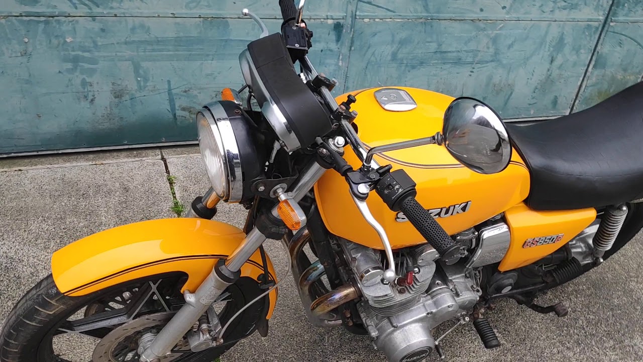 Suzuki GS850G custom motorcycle - YouTube