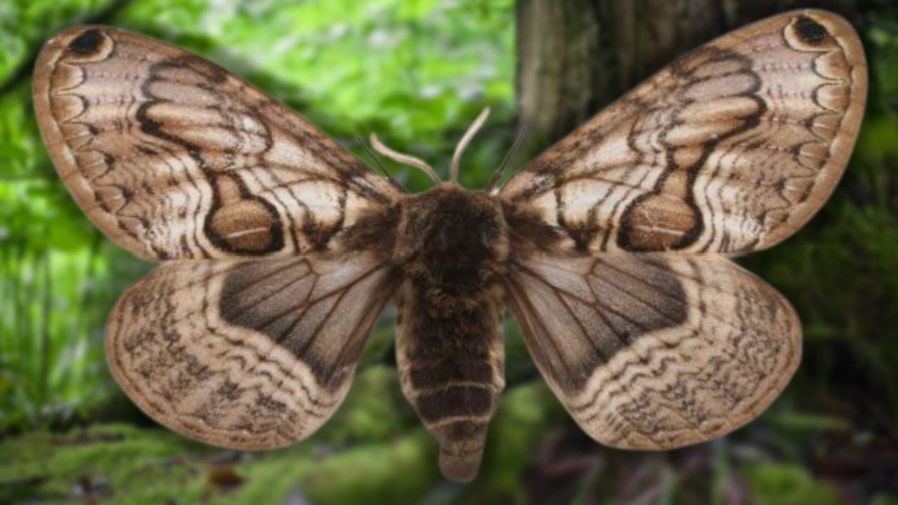 Ultra Rare moth breeding: Acanthobrahmaea europaea (Italian Owlet Moth ...
