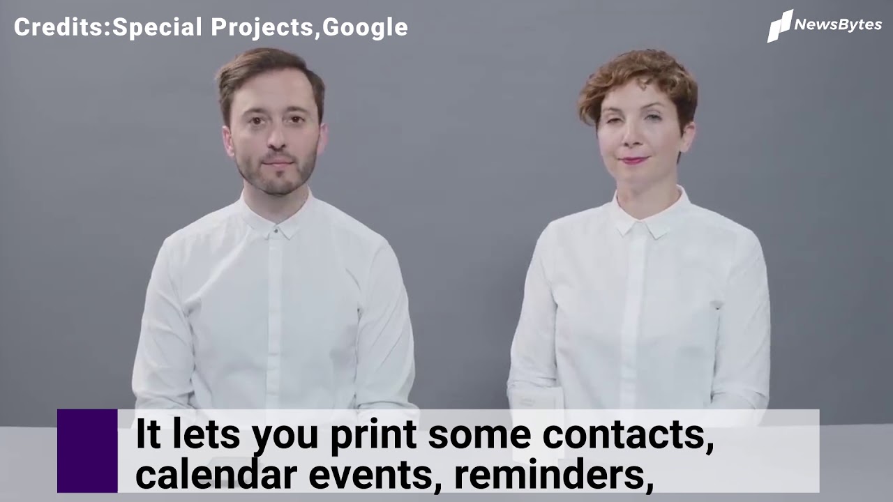 Google's new phone is just a piece of paper| Google Paper Phone - YouTube