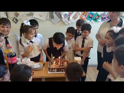 9 iyun.2022 Yusifin sinif yoldaşları ilə ad günü.