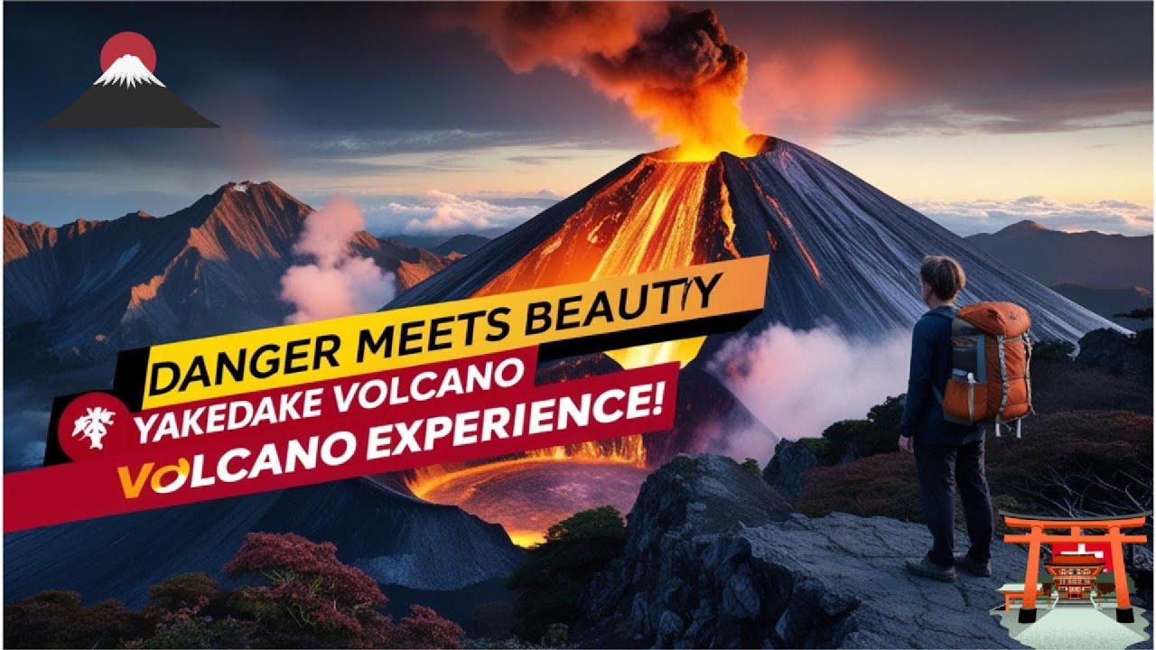 🌋 Yakedake Volcano: The Most Dangerous Beauty of Japan 🌄 | Unreal ...