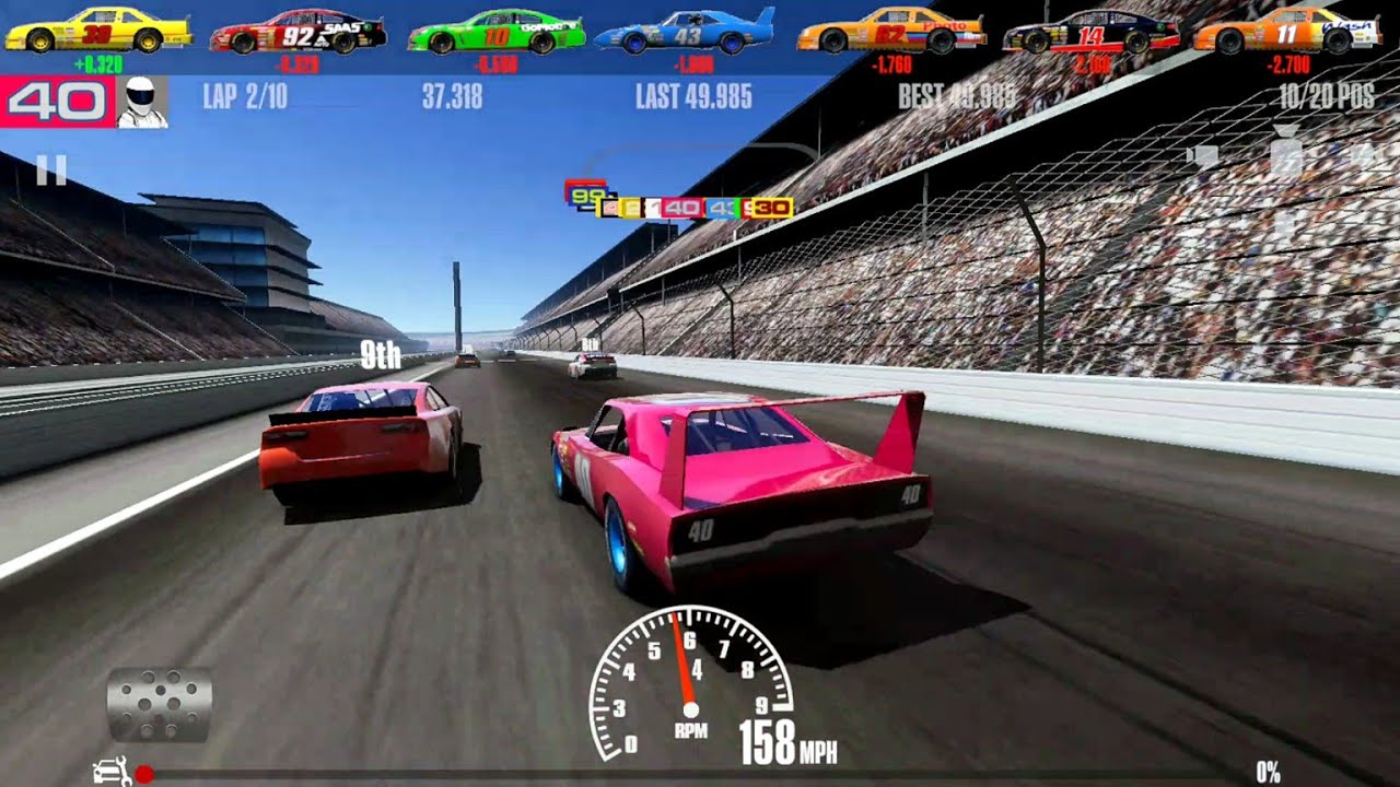 NASCAR's Lightning-Fast Speed - Android Gameplay #2493 - YouTube
