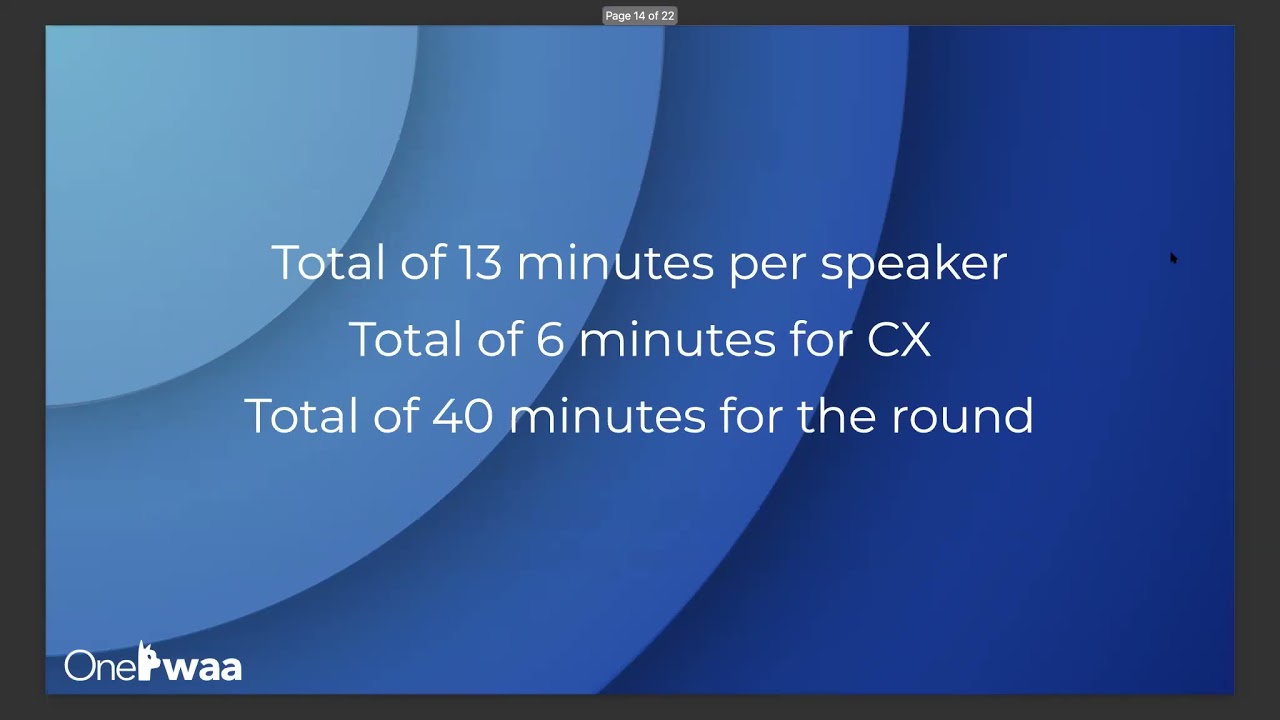 How to Debate - WSC Style! - YouTube