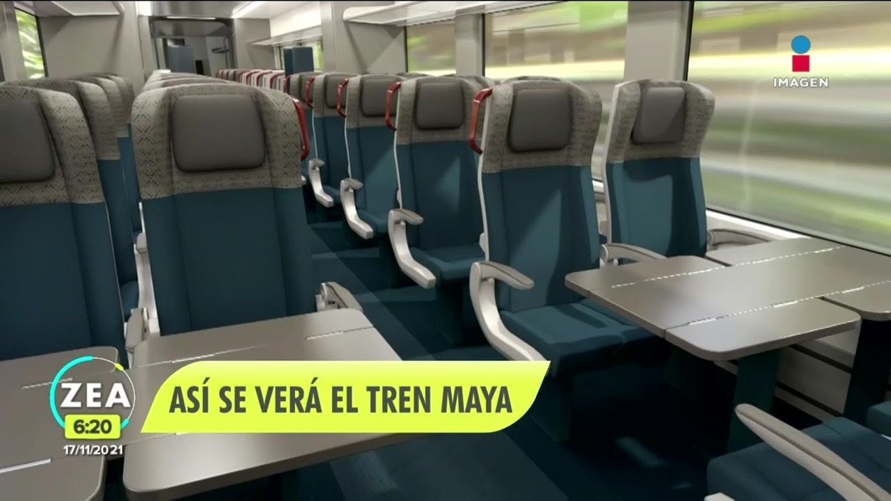 Así lucirá el interior y exterior del Tren Maya | Noticias con ...