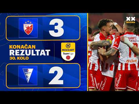 MBSLS 2025/26 - 30.Kolo: CRVENA ZVEZDA – SPARTAK ŽK 3:2 (2:1)