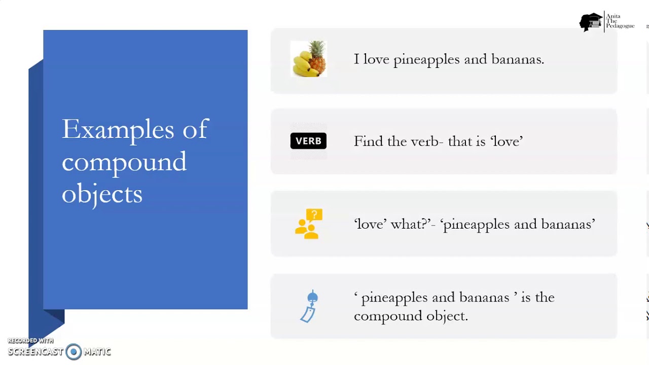 Objects in English Grammar - YouTube