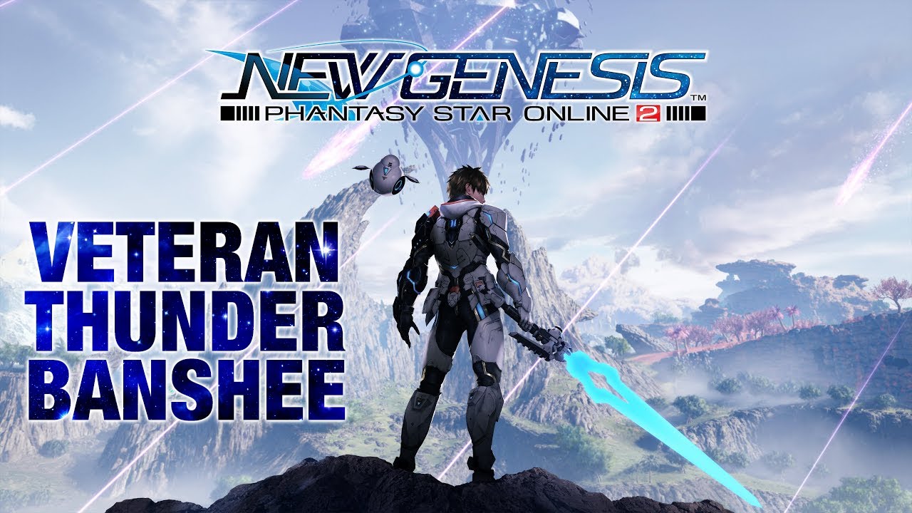 PSO2 NGS: Veteran Thunder Banshee - YouTube