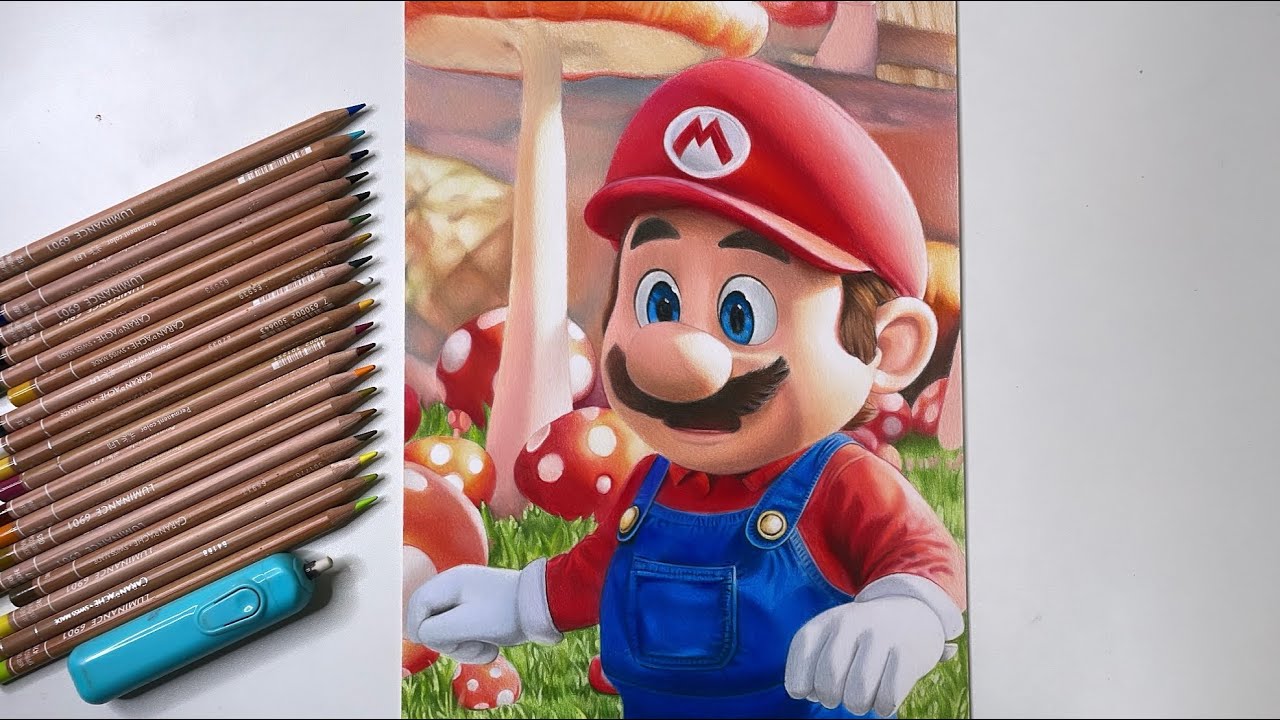 Drawing Super Mario Bros. - YouTube
