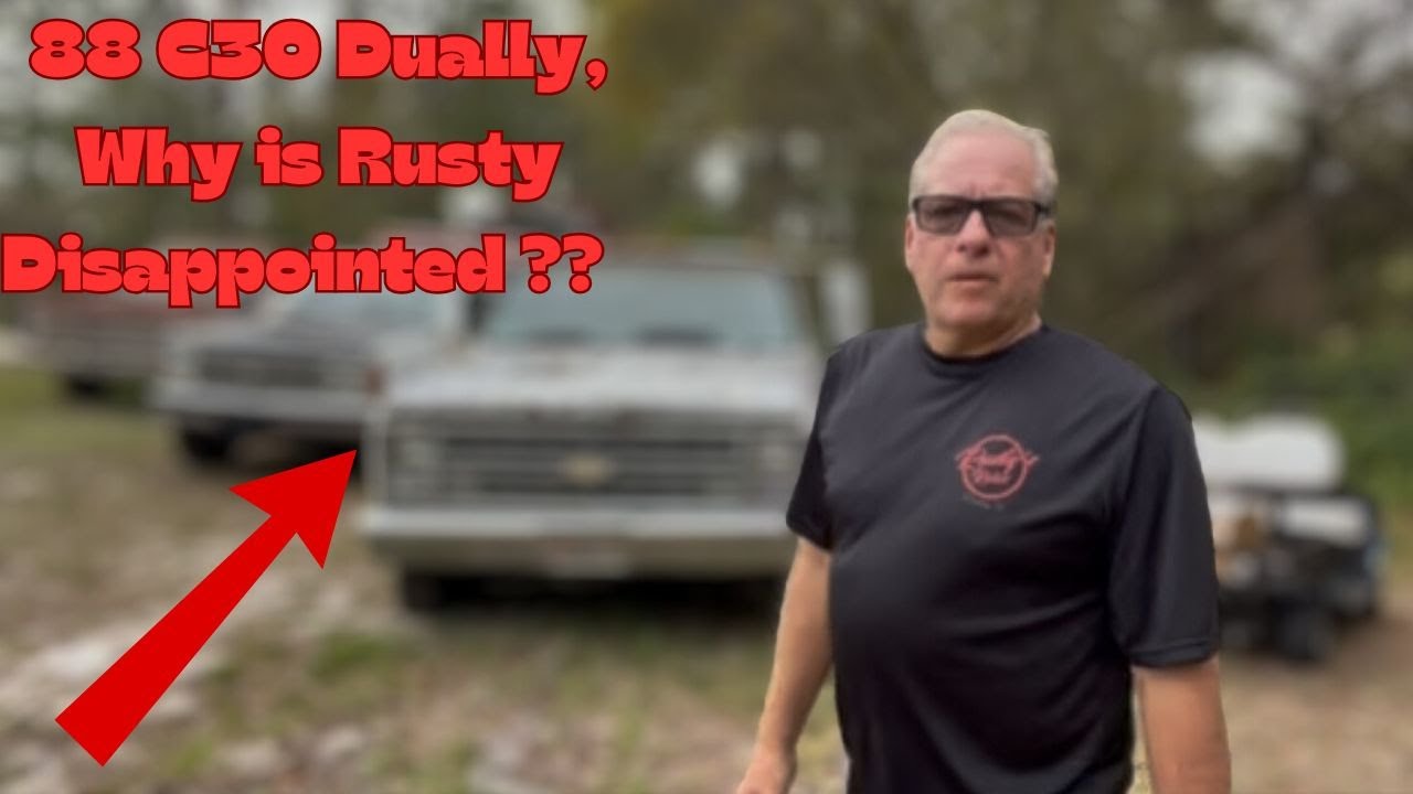 88 C30 Square Body Dually, Why Is Rusty Disappointed?? - YouTube