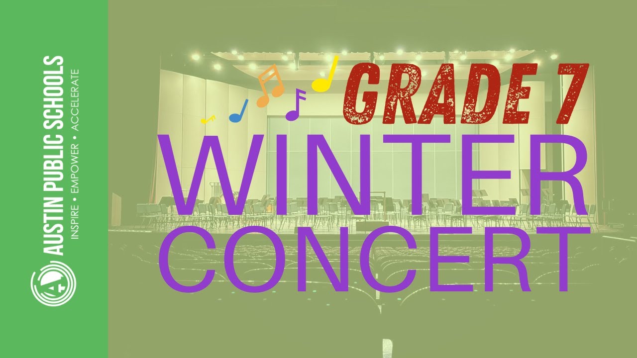 Grade 7 Winter Concert - YouTube