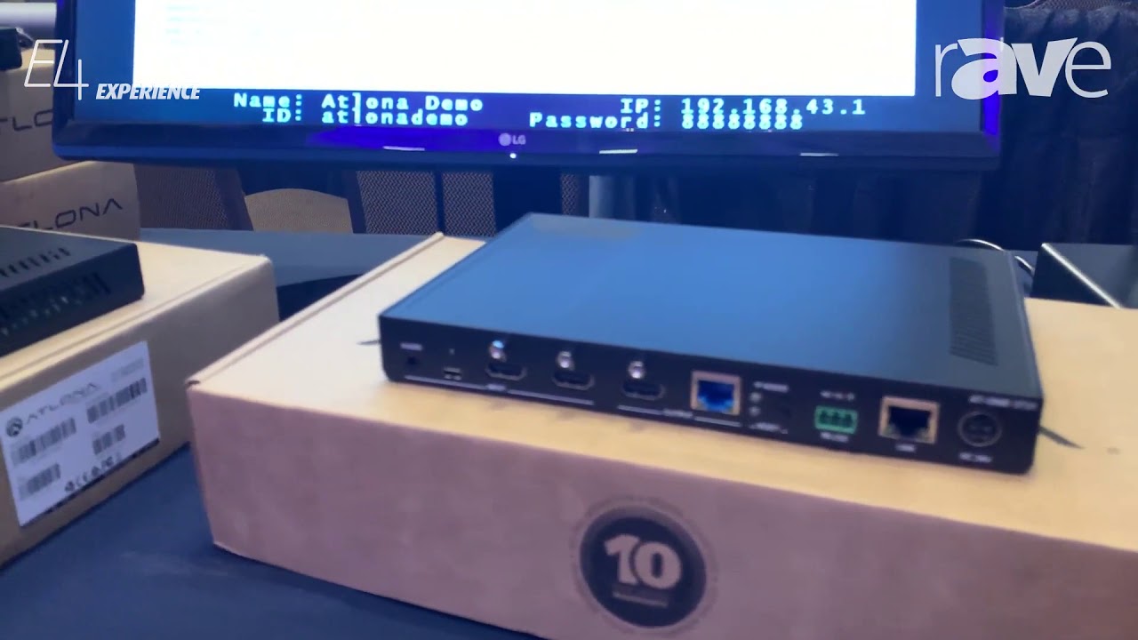 E4 Experience: Atlona Shows Omega Switching, Extension and Video ...