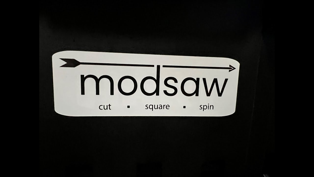 Modsaw All in One Arrow Saw. Spin, Cut ,Square - YouTube