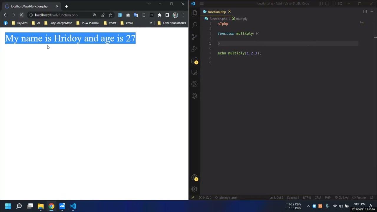 PHP Live Class | PHP Basic Tutorial | Class 11 - YouTube