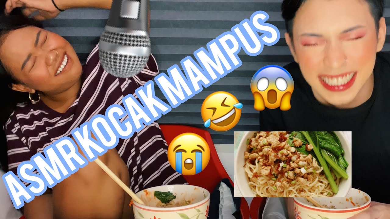MUKBANG ASMR BAKMIE GA BERHENTI KETAWA | AARON DAFFA - YouTube